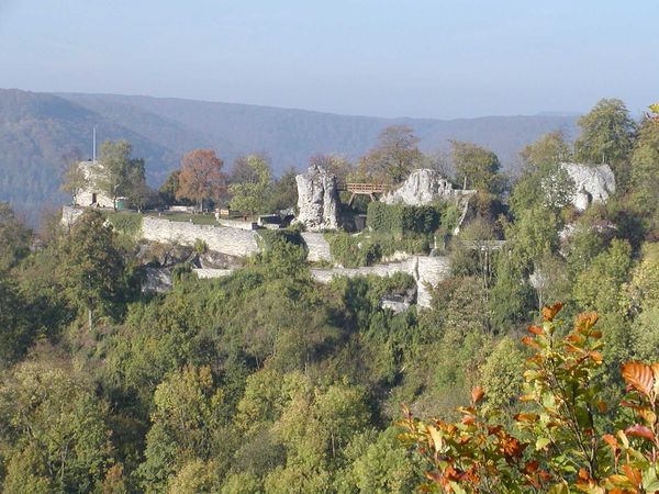 Burgruine Helfenstein | Schwaebische Alb