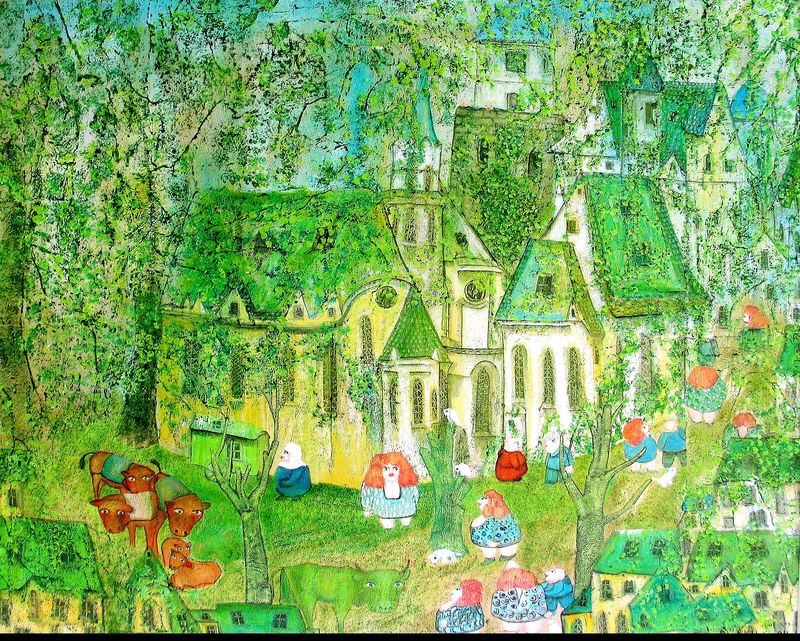 Kunstausstellung Karl Hurm in der "Ölmühle" | Schwaebische Alb